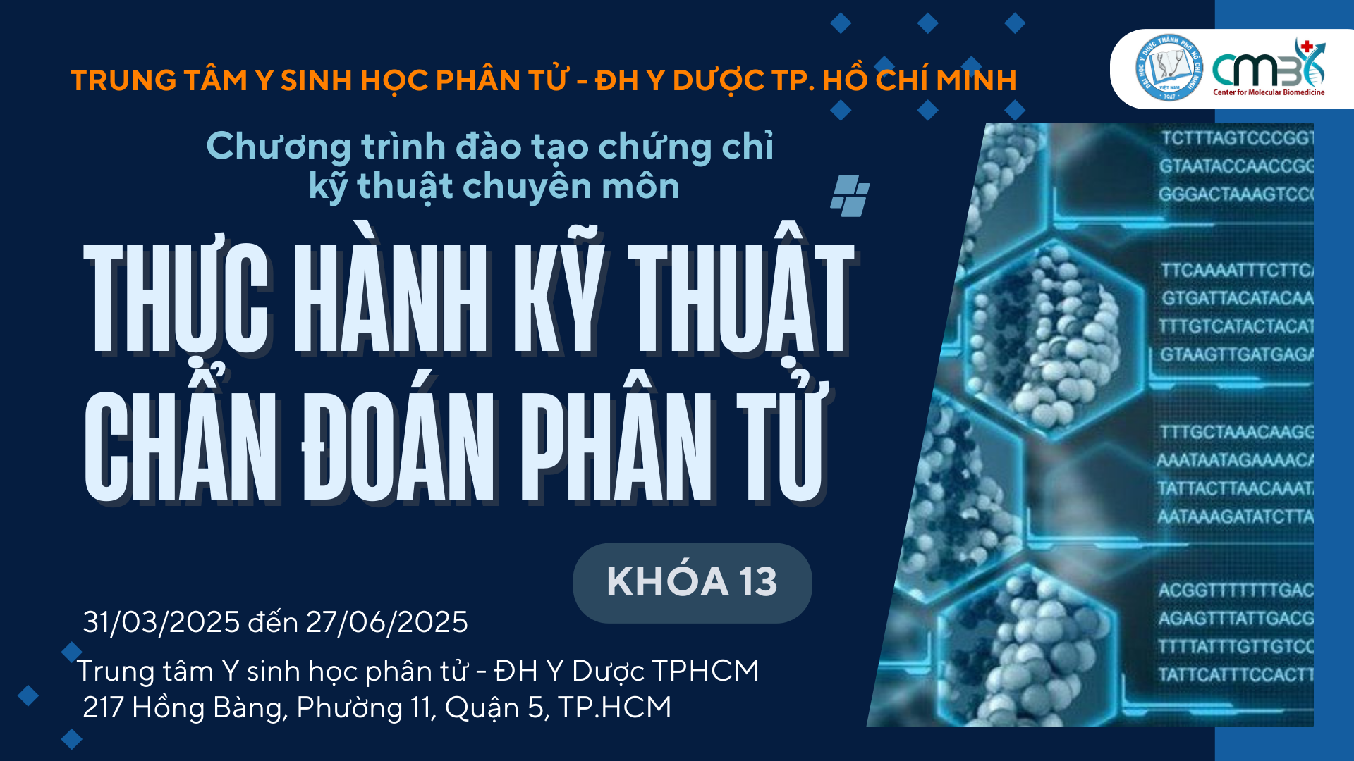 THÔNG BÁO CHIÊU SINH Chương trình đào tạo chứng chỉ kỹ thuật chuyên môn “THỰC HÀNH KỸ THUẬT CHẨN ...